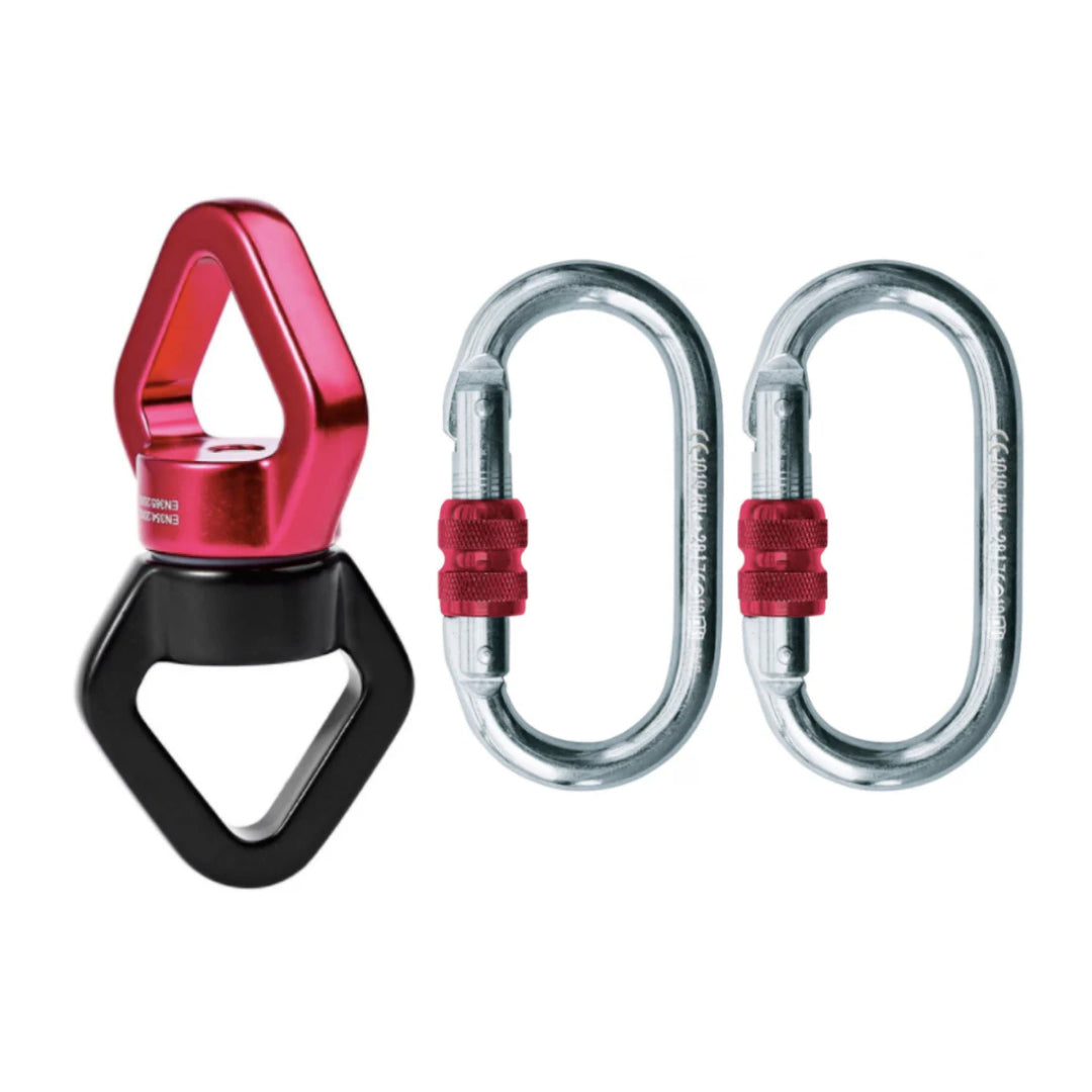 Swivel & Carabiner Aerial Spinning Hardware Kit – Uplift Active